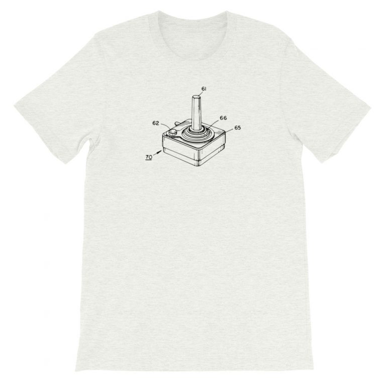 Controller 01 — Black Video Game Diagram — Short-Sleeve Unisex T-Shirt ...