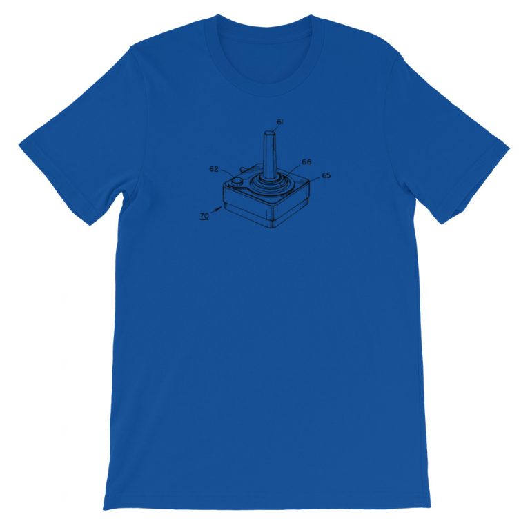 Controller 01 — Black Video Game Diagram — Short-Sleeve Unisex T-Shirt ...