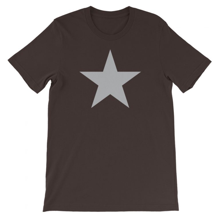 Super Star Solid — Silver Iconic — Short-Sleeve Unisex T-Shirt - The ...