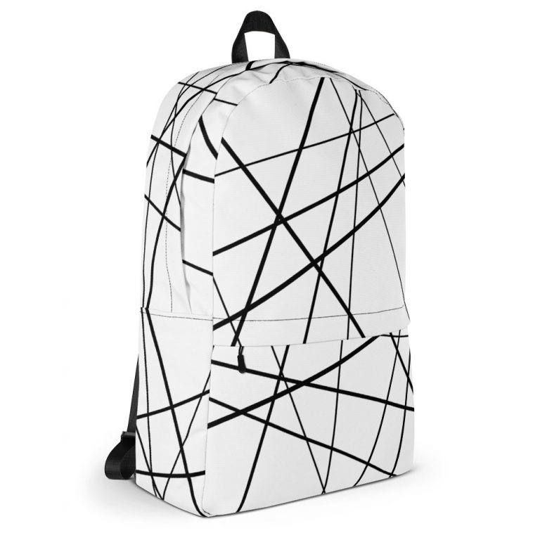 Random — Black Graphic — Backpack - The Savvy Soul™