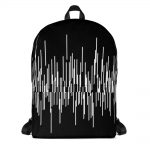 Signal — White Graphic — Backpack - The Savvy Soul™