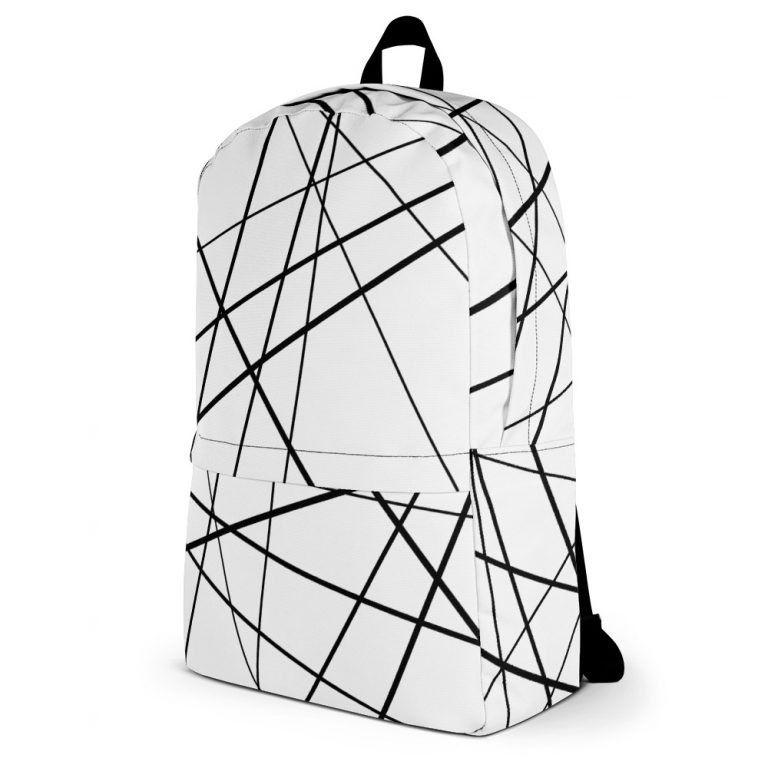 Random — Black Graphic — Backpack - The Savvy Soul™