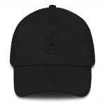 Triangle Unity — Black Geometric — Embroidered Sports Cap - The Savvy Soul™